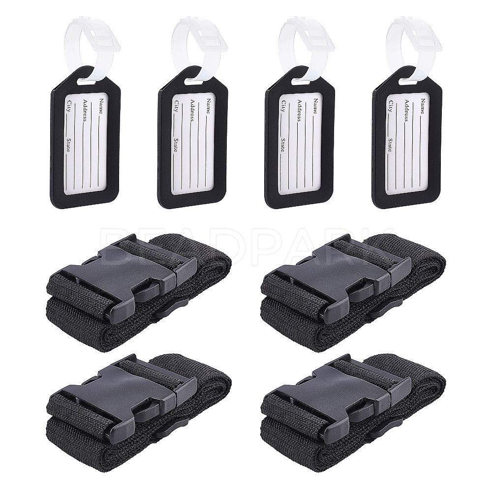 CHGCRAFT Polypropylene Fiber Luggage Straps & Plastic Card Holders ...