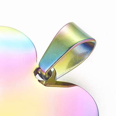 Ion Plating(IP) 304 Stainless Steel Stamping Blank Tag Pendants ...