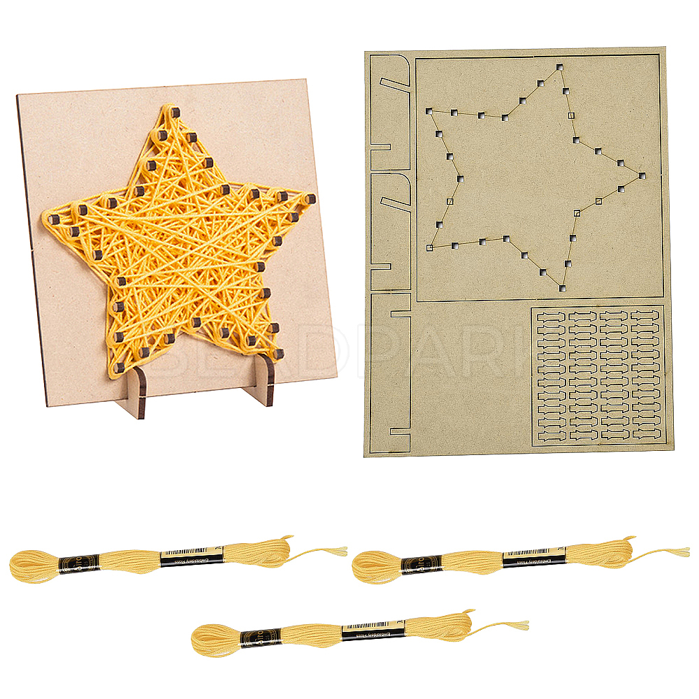 Gorgecraft 1 Set DIY String Art Kit Arts and Crafts for Children ...
